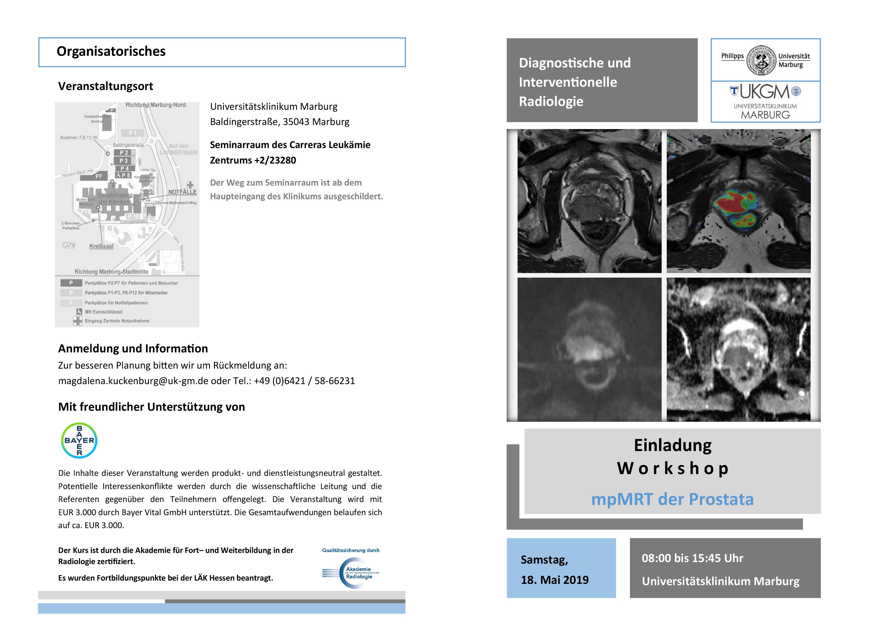 UKGM Gießen/Marburg - Diagnostische und Interventionelle Radiologie